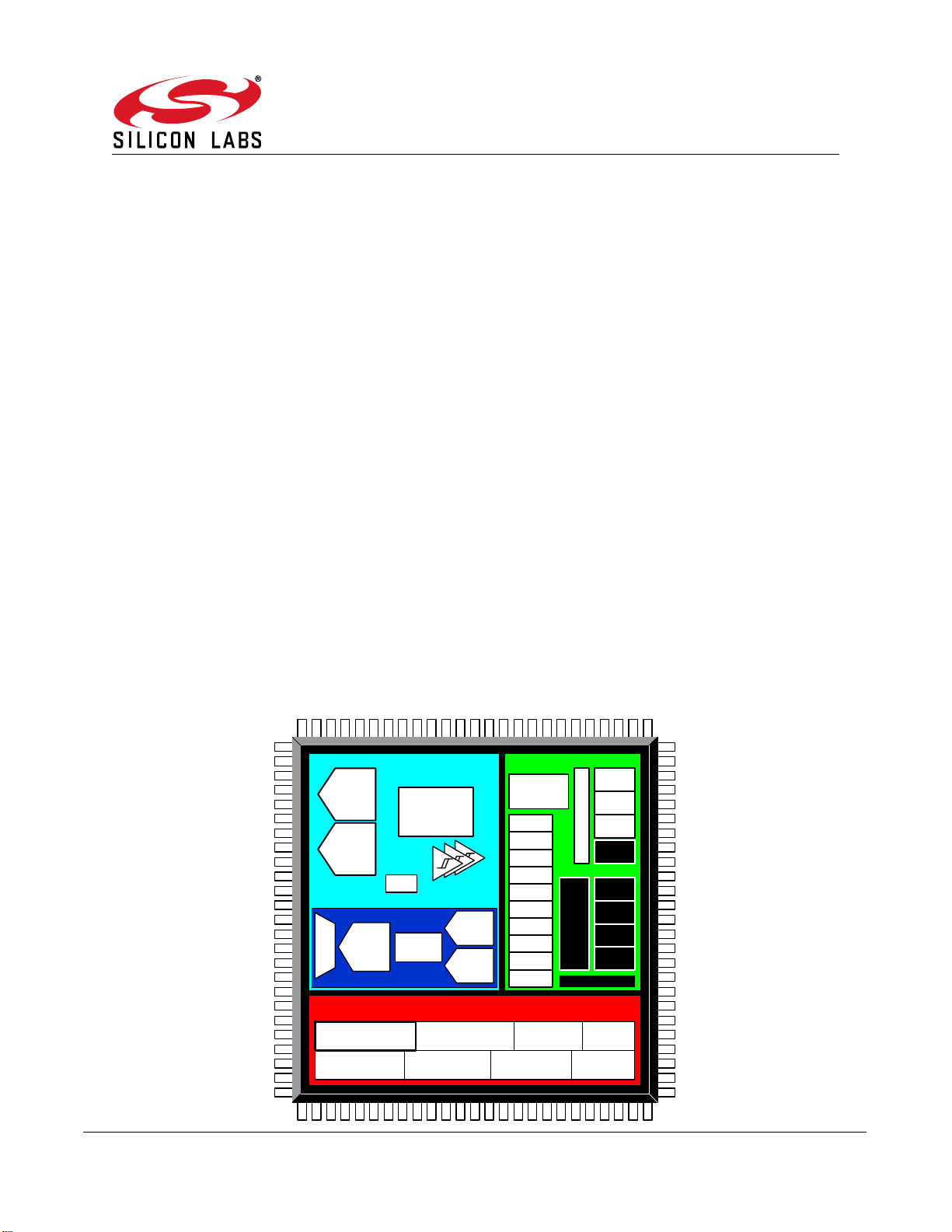 C8051F064-GQ 微控制器 数据手册Datasheet - 芯科 1/328 - 芯文库